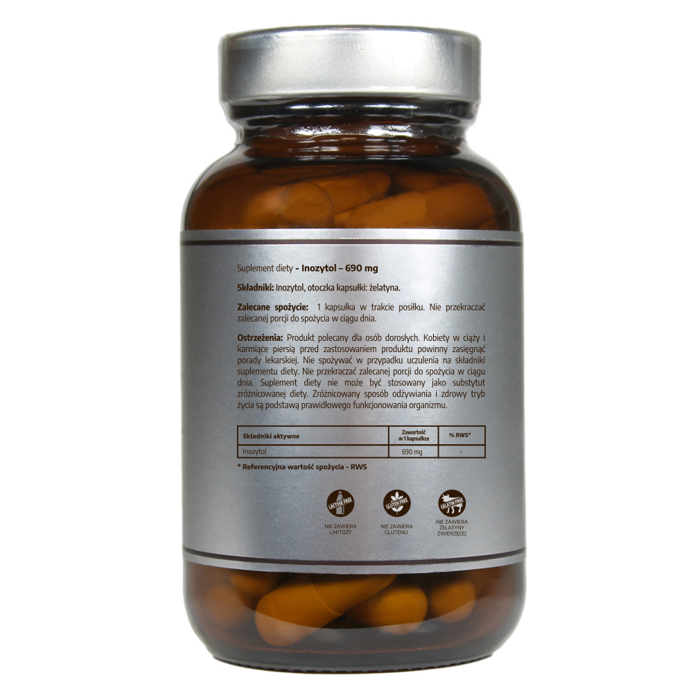 Inozytol (witamina B8) - 690 mg - Medfuture - sklep internetowy ...